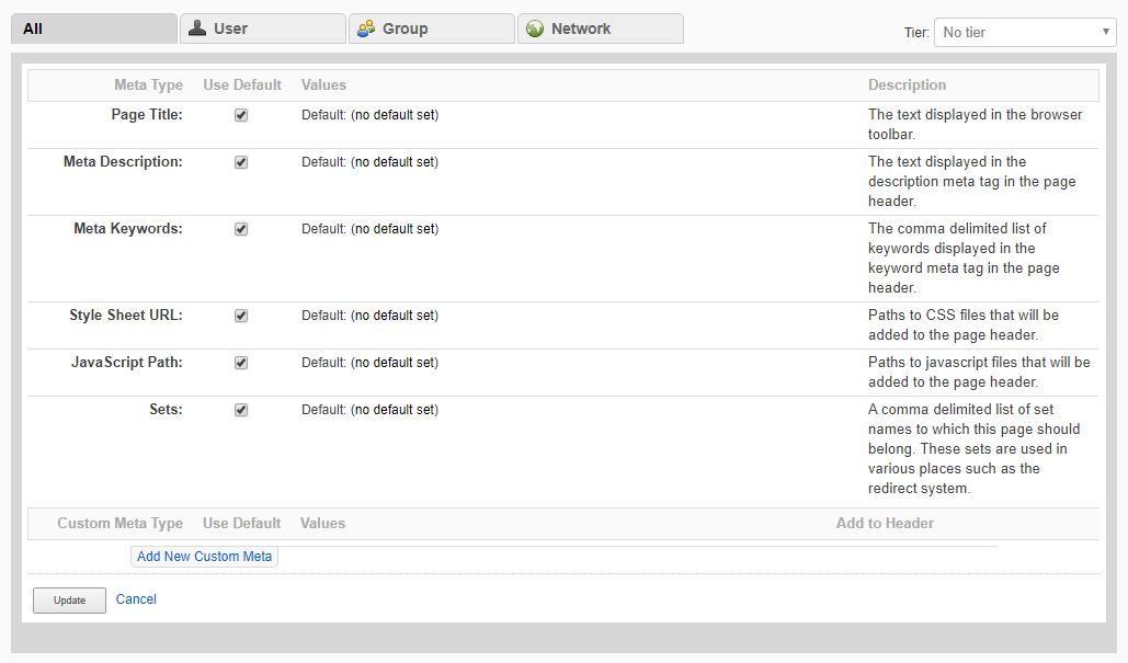 Page Manager – ONEsite Developers