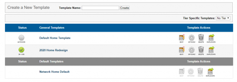 Layout Overview – ONEsite Developers